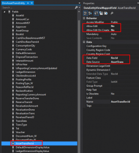 Dynamics 365 F&O – Natural Key Olmadan Data Entity Oluşturma – Güven Şahin